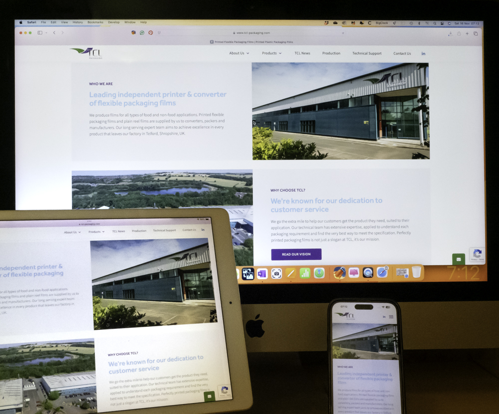 TCL website now optimised for mobile devices - TCL Packaging